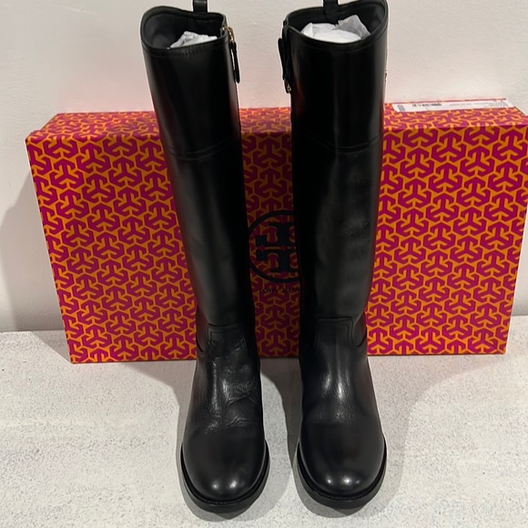 Tory Burch | Shoes | Tory Burch Kiernan 35mm Riding Boot Finni Veg ...
